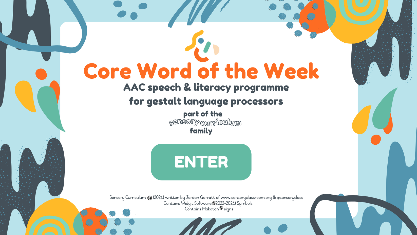 Core Word Programme Subscription – Sensory Classroom Ltd