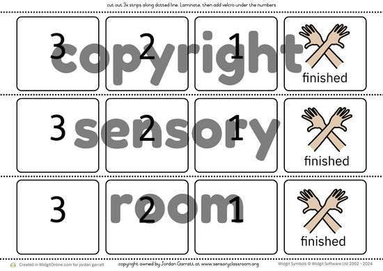 Countdown Set – Sensory Classroom