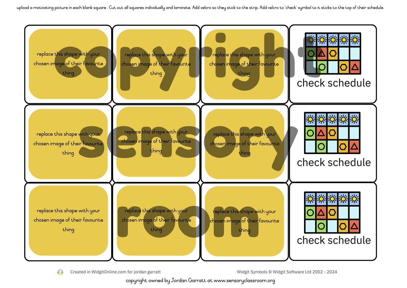 Countdown Set – Sensory Classroom
