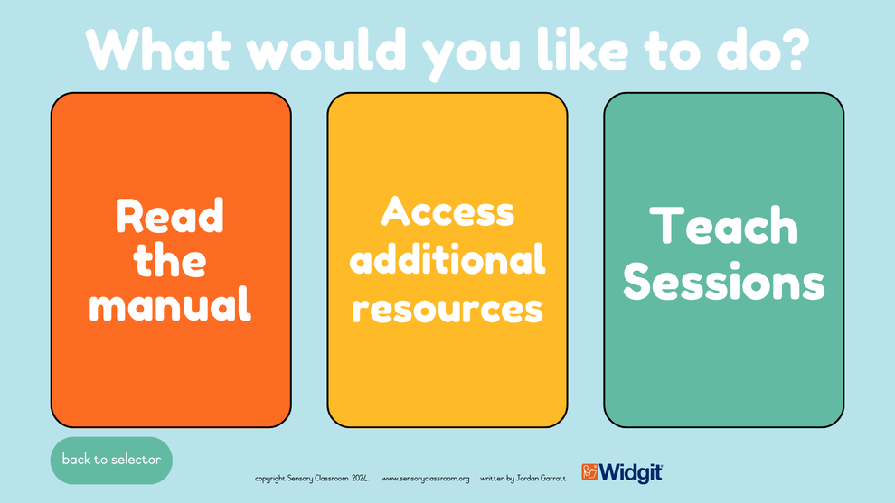 Core Word Programme Subscription – Sensory Classroom