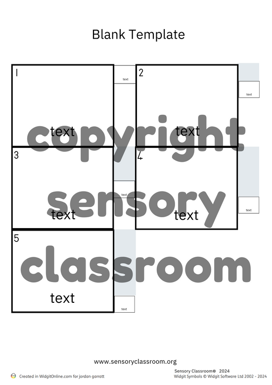 Editable Visual Symbols (tabbed) – Sensory Classroom Ltd