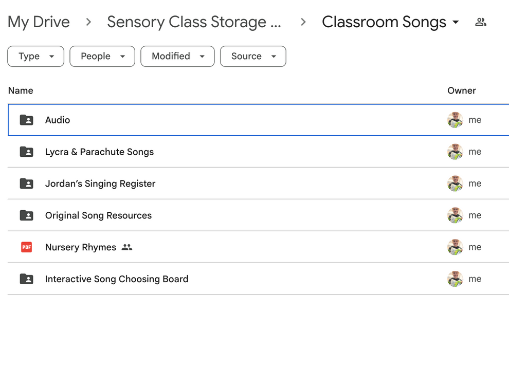 My Storage Drive – Sensory Classroom Ltd