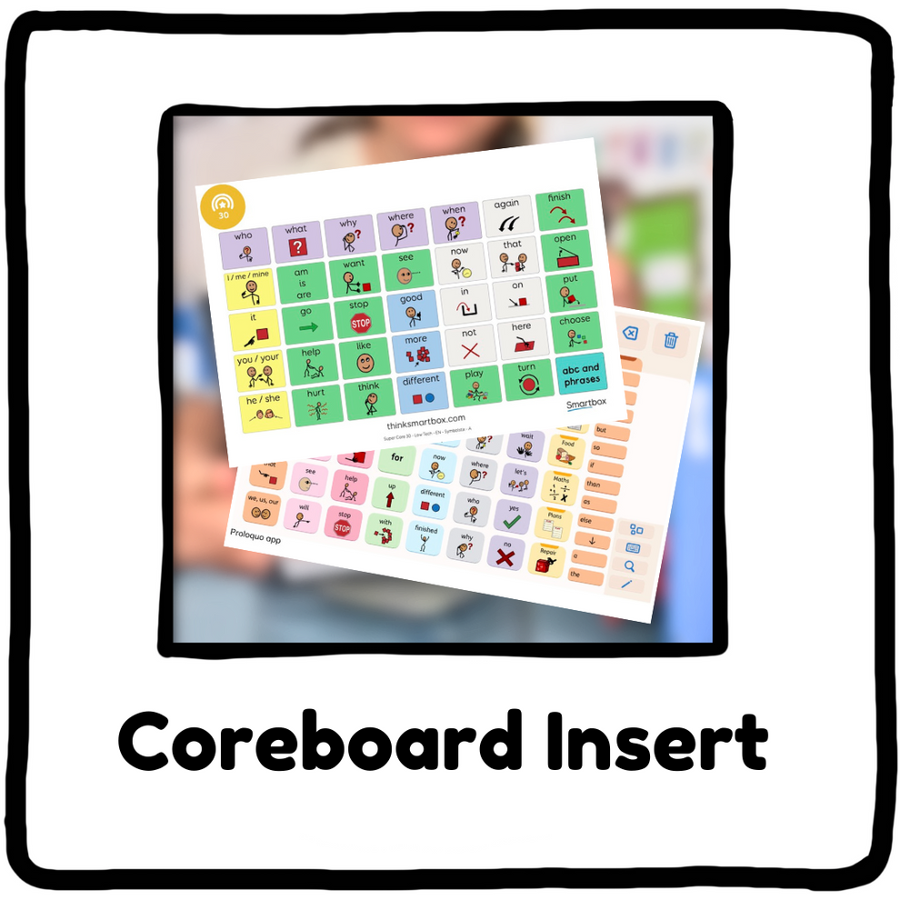Coreboard Insert – Sensory Classroom