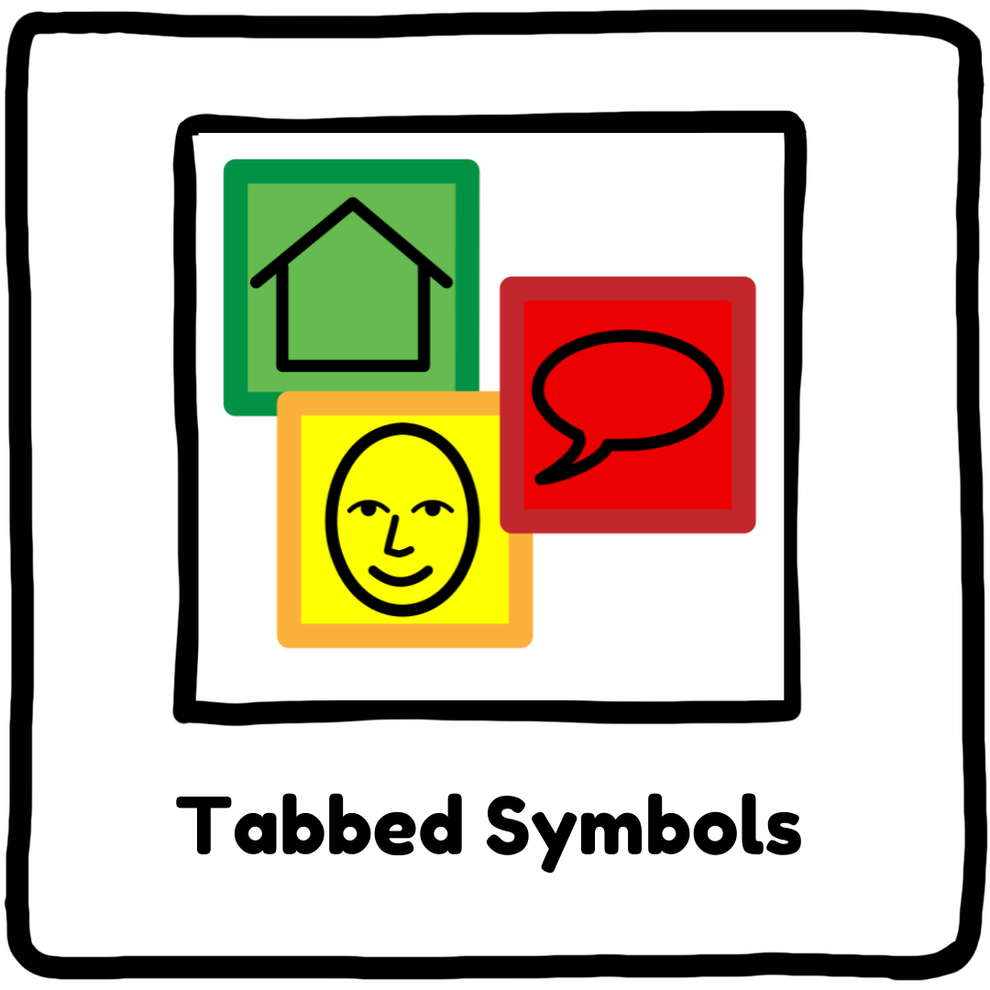 Editable Visual Symbols (tabbed) – Sensory Classroom
